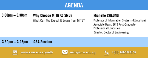 SMU Masters Day 2022 SCIS Virtual Information Session (20 February 2022 ...